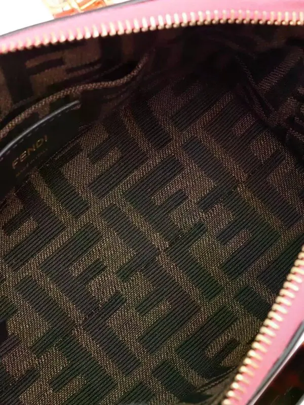 Fendi 2010-2026 Mini Leather The Way Roma Satchel - Pink
