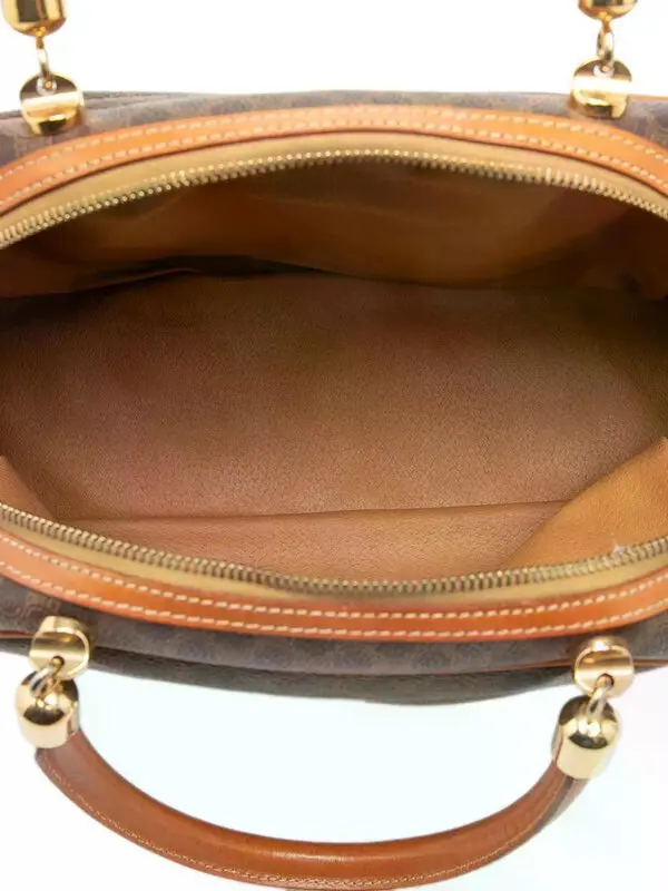 Celine 2000 Macadam Coated Canvas Handbag