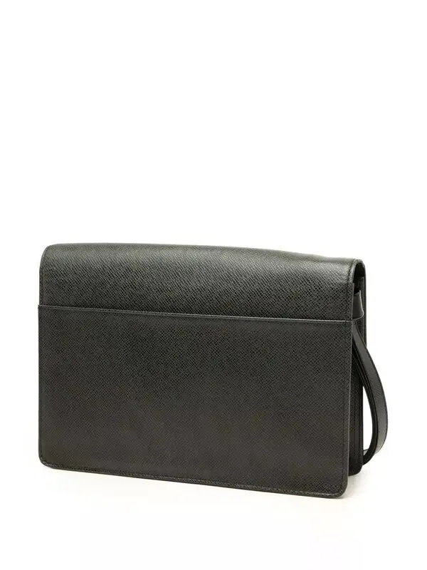 LOUIS VUITTON 2004 Taiga Selenga Clutch Bag