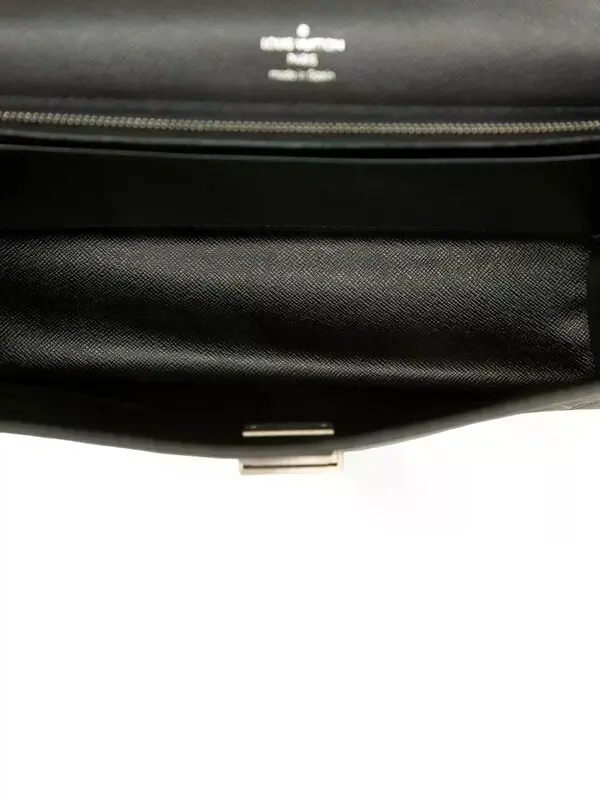 LOUIS VUITTON 2004 Taiga Selenga Clutch Bag