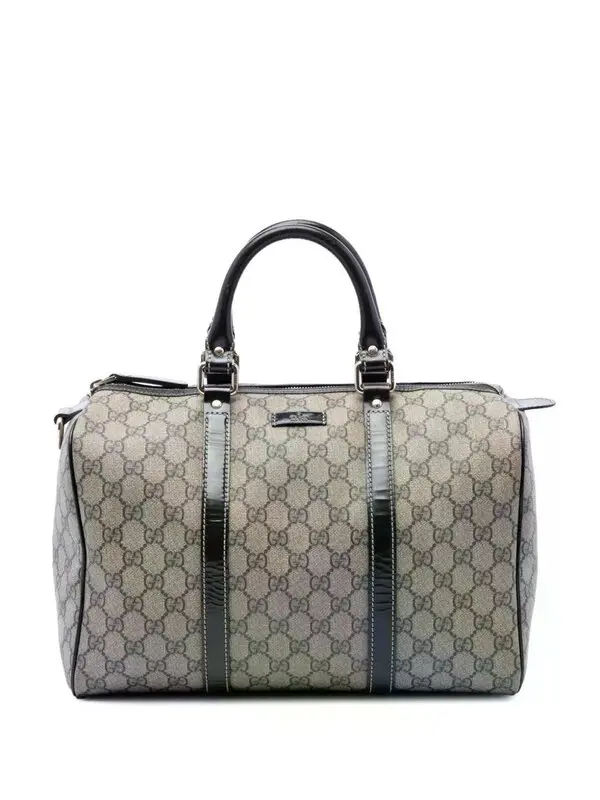 Gucci 2016-2026 Medium Gg Supreme Joy Boston Bag - Neutrals