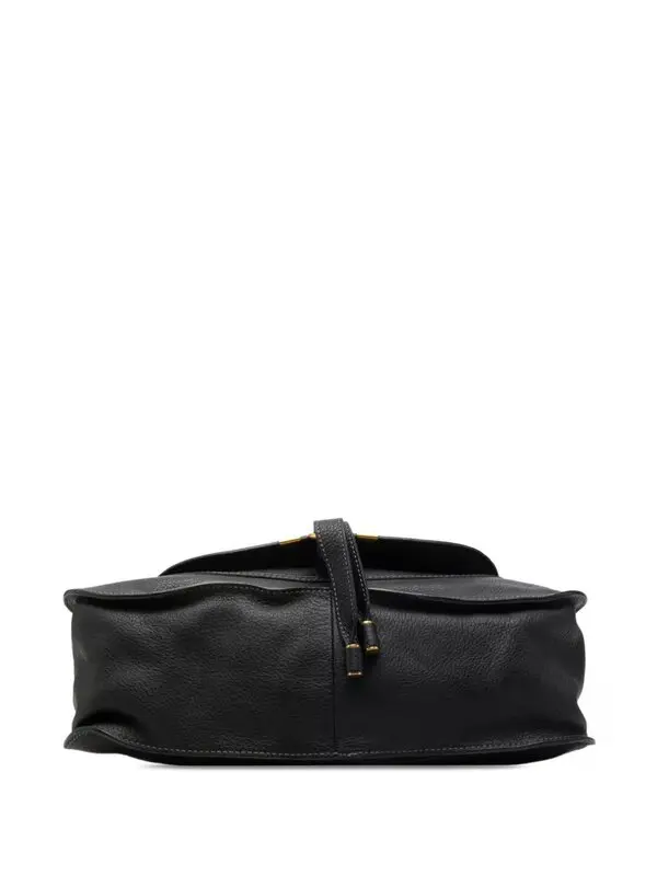 Chloé 2000-2026 Medium Grained Leather Marcie Satchel