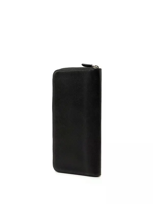 Prada 2010-2026 Saffiano Zip Around Wallet Long Wallets