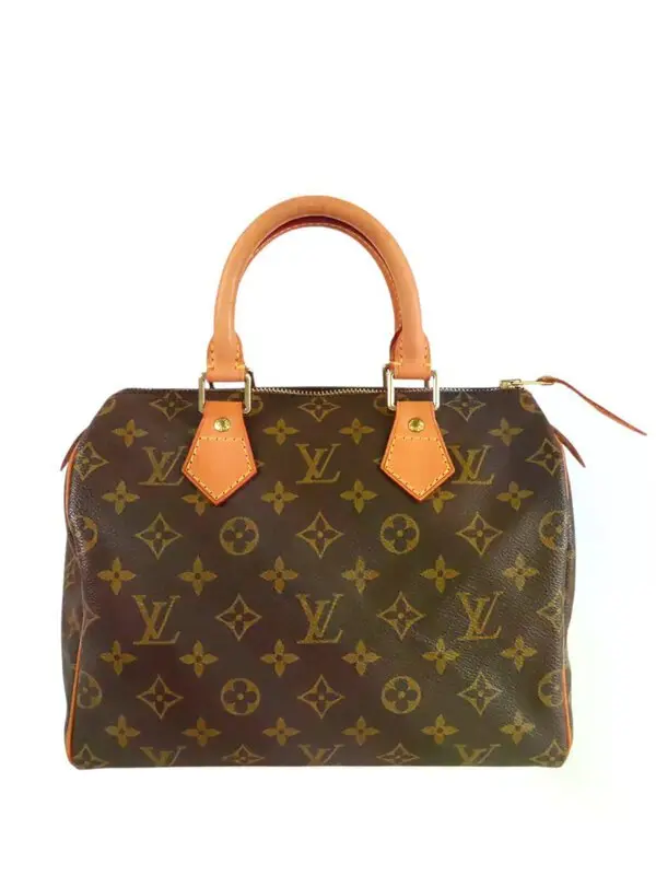 LOUIS VUITTON 2001 Monogram Speedy 25 Boston Bag