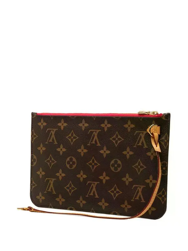 LOUIS VUITTON 2016 Monogram Neverfull Mm Pouch