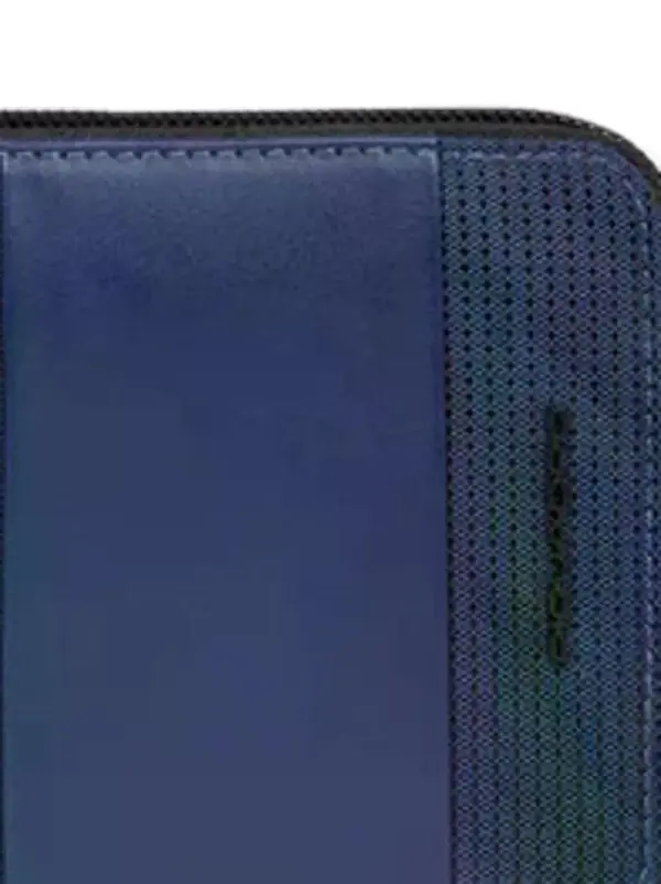 PIQUADRO Mesh-panelled Zip-around Wallet