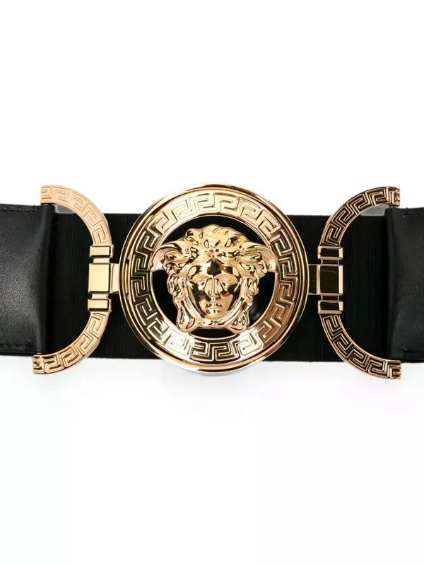 Versace Medusa Greca-key Belt