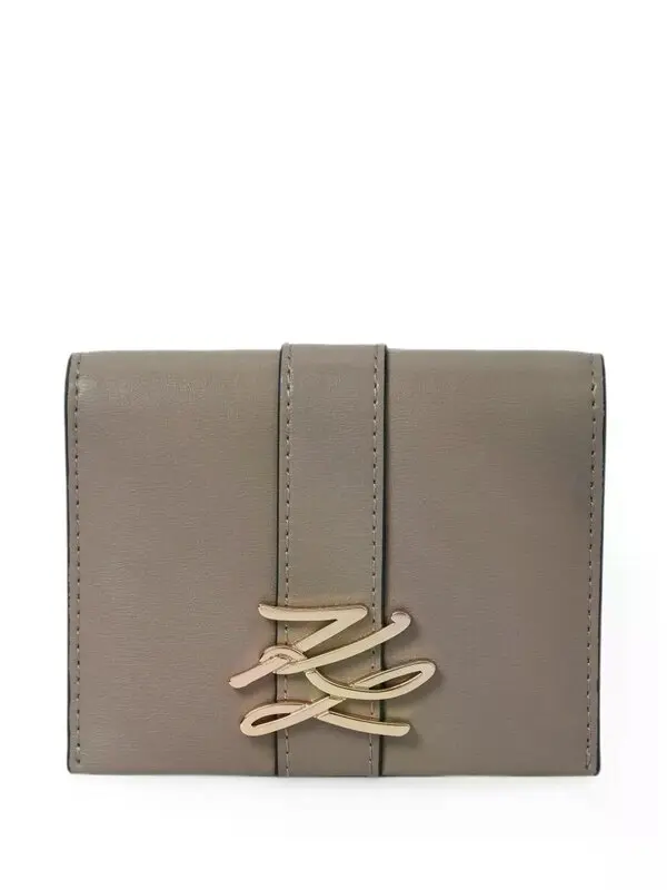 Karl Lagerfeld K/autograph Bi-fold Cardholder - Grey