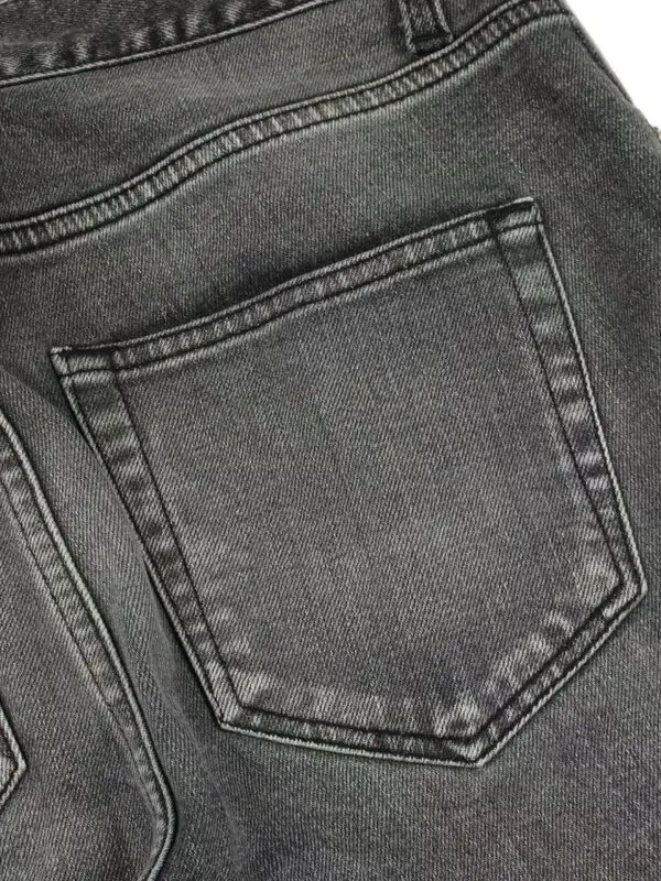 Balenciaga Distressed Straight-leg Jeans