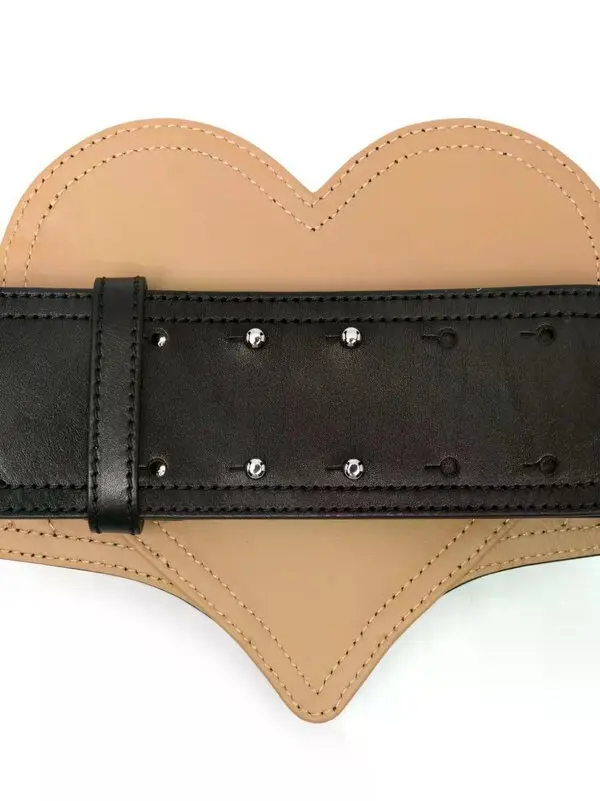 VIVIENNE WESTWOOD Heart Motif Leather Belt