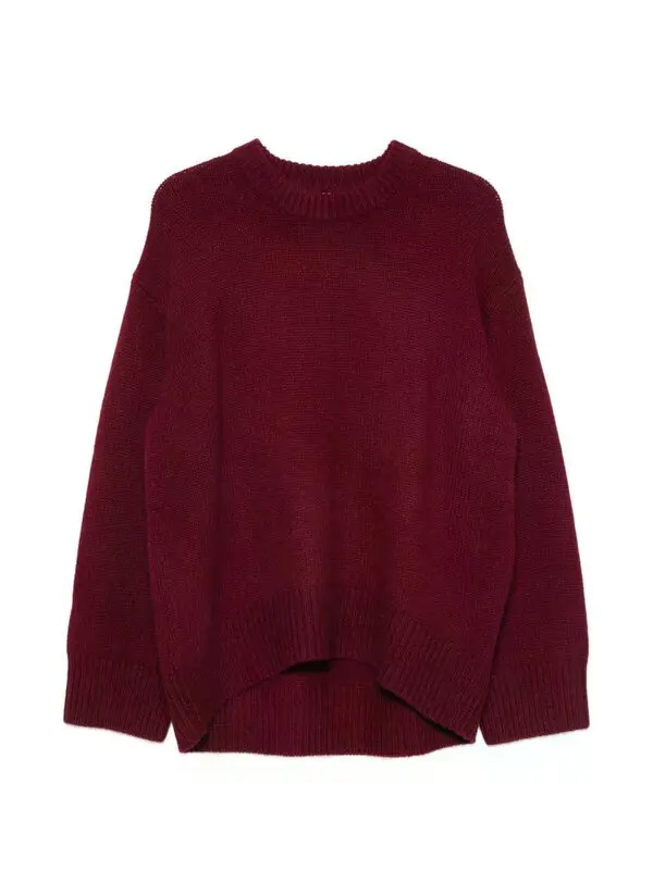 LISA YANG Noor Crew-neck Sweater - Red