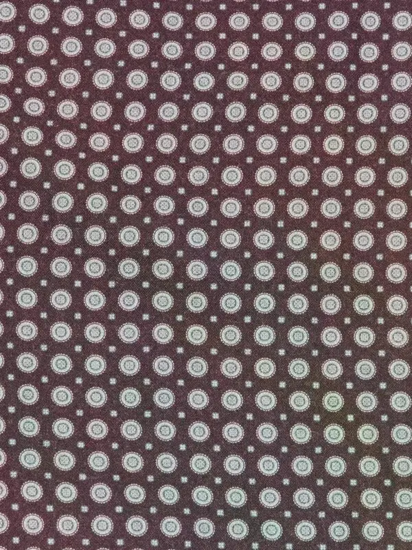 Eleventy Geometric-print Pocket Square