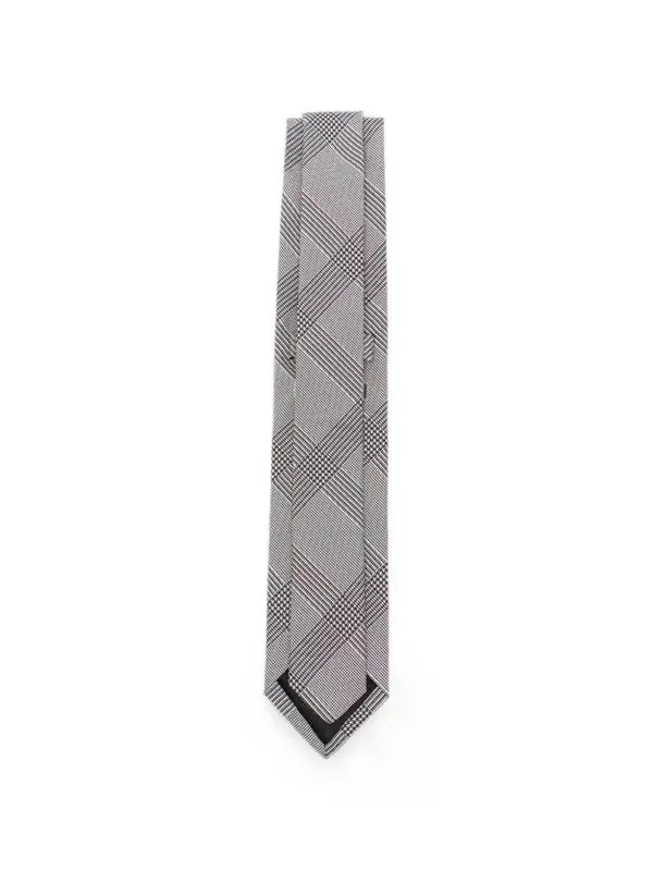 LARDINI Check-pattern Tie