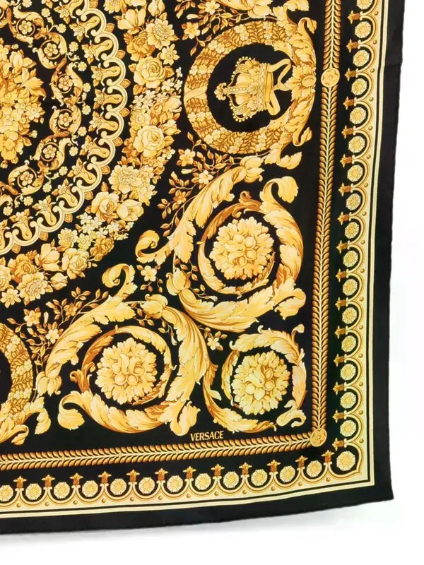 Versace Barocco-print Scarf