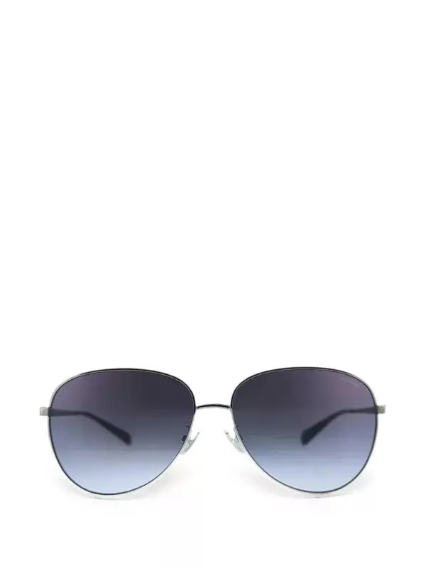 COACH Pilot-frame Tinted Sunglasses - Silver