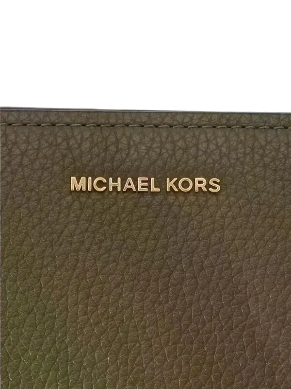 Michael Kors Grainy-leather Snap-fastening Wallet