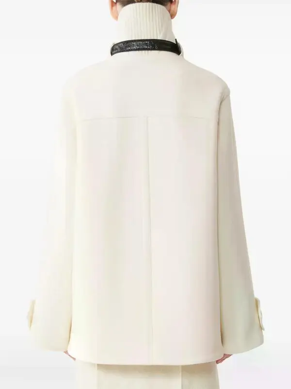 LANVIN Buckle-detail Double-breasted Coat