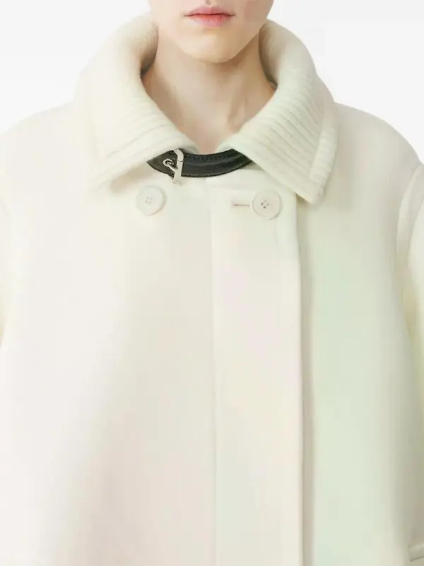 LANVIN Buckle-detail Double-breasted Coat