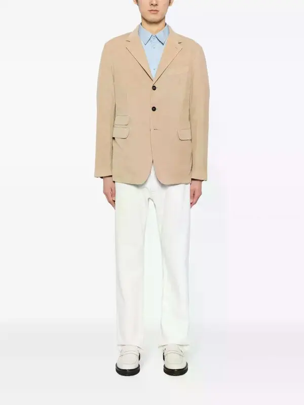 Massimo Alba Corduroy Single-breasted Blazer