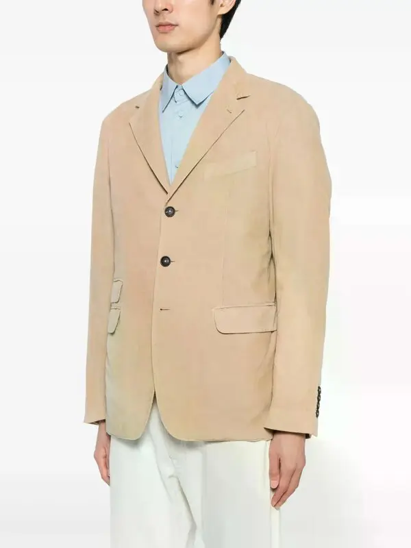 Massimo Alba Corduroy Single-breasted Blazer