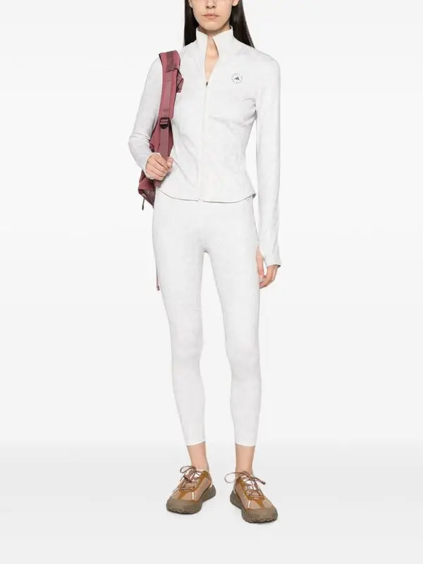 Adidas By Stella McCartney Logo Zipped Sweatshirt
