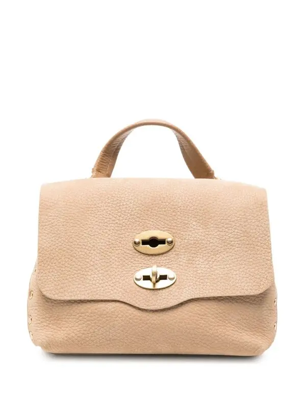 ZANELLATO Postina Jones Baby Leather Handbag - Beige
