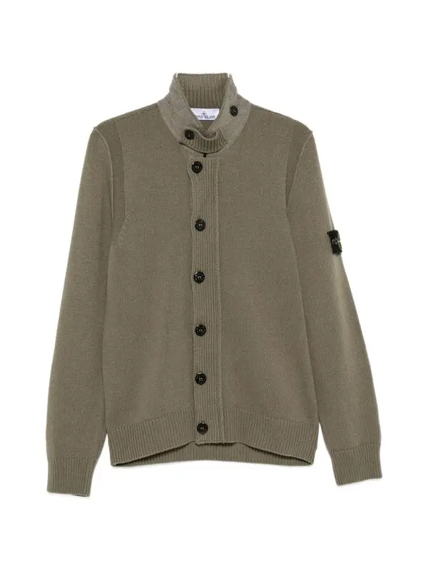Stone Island Wool Cardigan