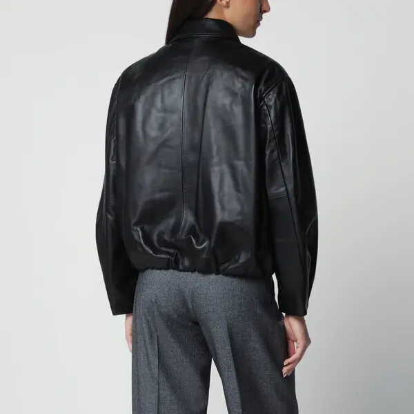 ARMA Melis Leather Bomber Jacket