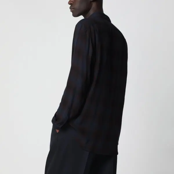Dries Van Noten Check-pattern Viscose Shirt
