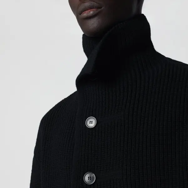 Dries Van Noten Waffle-knit Wool Cardigan