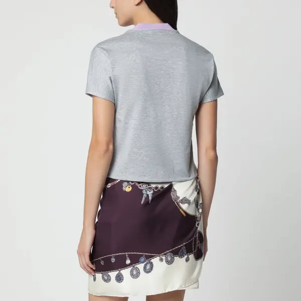 Versace Reversible Cotton Jersey T-shirt