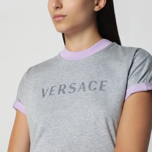 Versace Reversible Cotton Jersey T-shirt
