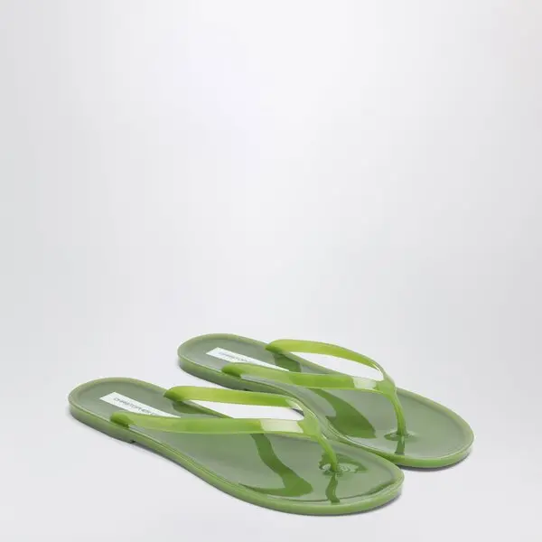 Christopher Esber Jo Thong Sandals In Dypsis - Green