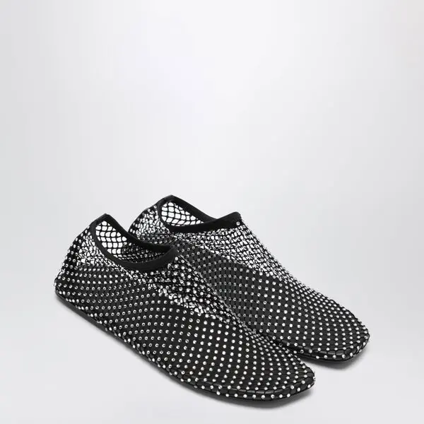 Christopher Esber Embellished Mesh Ballet Flats