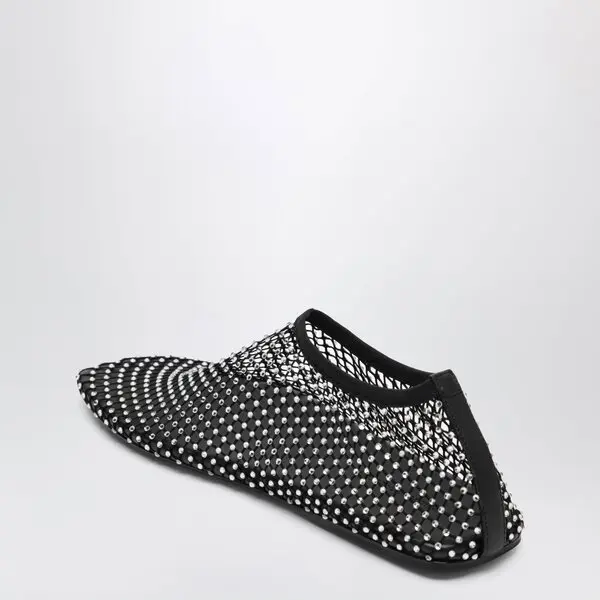 Christopher Esber Embellished Mesh Ballet Flats