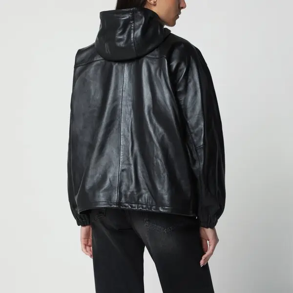 RÓHE Oversized Leather Anorak