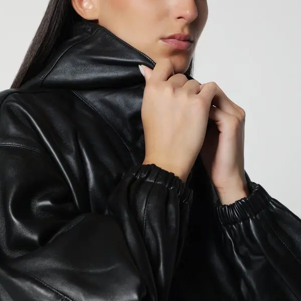 RÓHE Oversized Leather Anorak