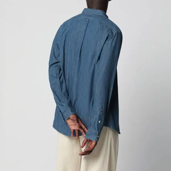 Polo Ralph Lauren Slim-fit Denim Button-down Shirt