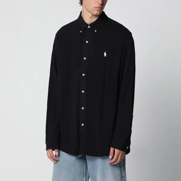 Polo Ralph Lauren Featherweight Mesh Shirt - Black