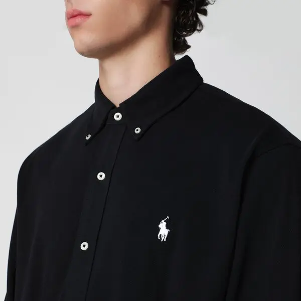 Polo Ralph Lauren Featherweight Mesh Shirt - Black