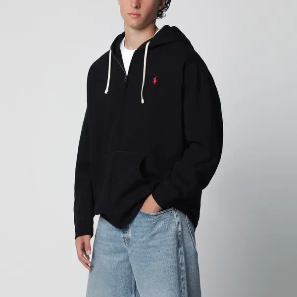Polo Ralph Lauren Zip-up Hoodie - Black
