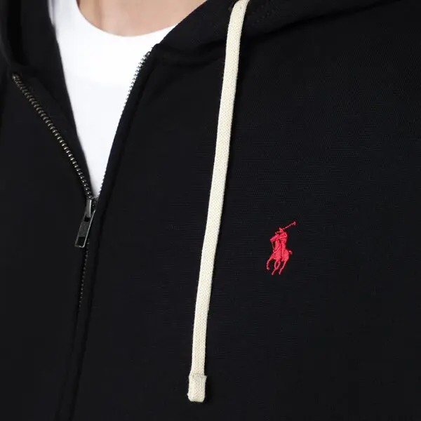 Polo Ralph Lauren Zip-up Hoodie - Black