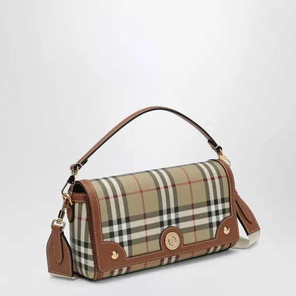 Burberry Small Note Bag With Handle - Beige