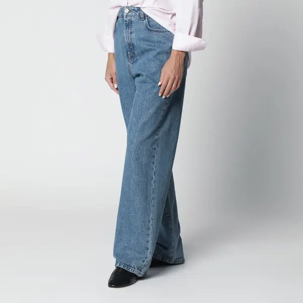 RÓHE Bruun Signature Baggy Jeans Heritage - Blue