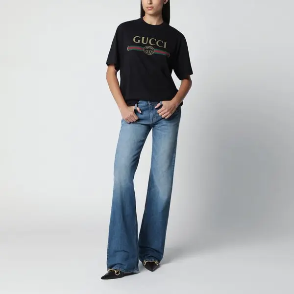Gucci Cotton And Silk Jersey T-shirt