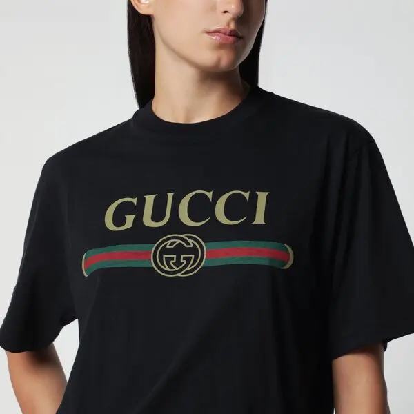 Gucci Cotton And Silk Jersey T-shirt