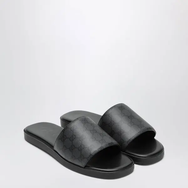 Gucci Generation Gg Canvas Slider Sandals By