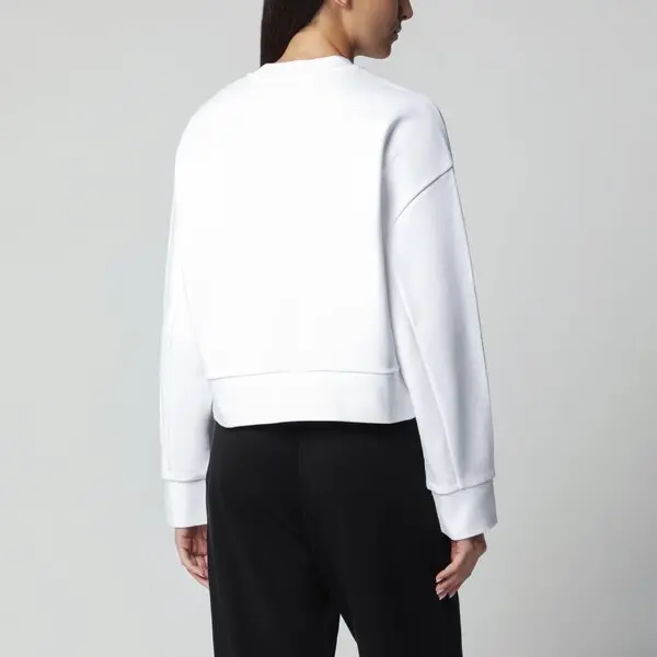 Moncler Embroidered Logo Cotton Sweatshirt