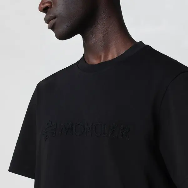 Moncler Cotton Jersey Logo T-shirt