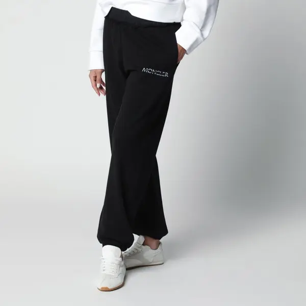Moncler Cotton Jogger Pants With Logo